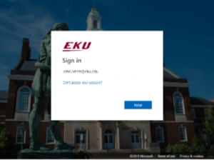 Zoom Login Instructions - Eastern Kentucky University